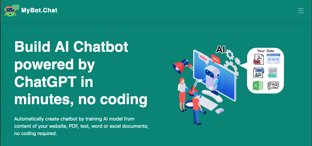 MyBot | SaaS Chatbots